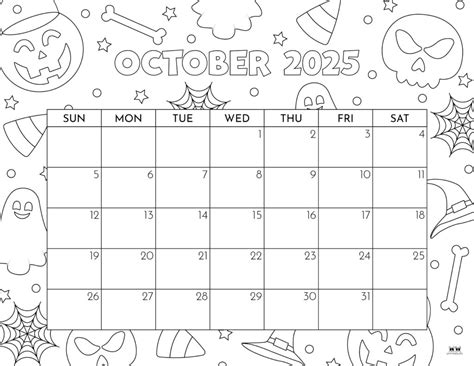 October 2015 Calendar Printable Editable October 2024 Calendar