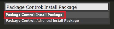 Run Package Control Install Package Command In Sublime Text InfallibleTechie