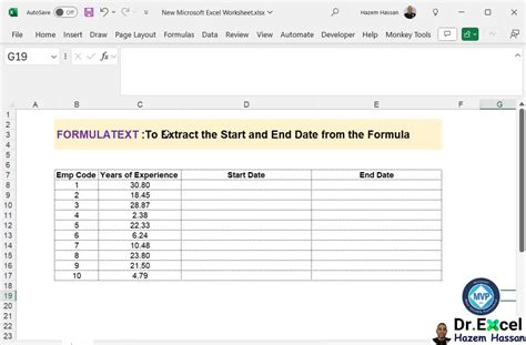 Hazem Hassan On Linkedin Excel Formula Hazemhassan Drexcel