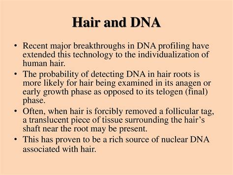 Hair Analysis Ppt Download