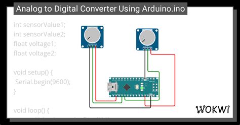 Analog To Digital Converter Using O Wokwi Esp32 Stm32