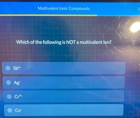 Multivalent Ionic Compounds R Chemhelp