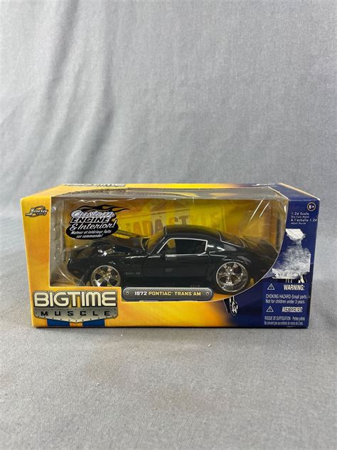 Jada Toys Bigtime Muscle 124 Scale Die Cast Metal 1972 Pontiac Trans Am
