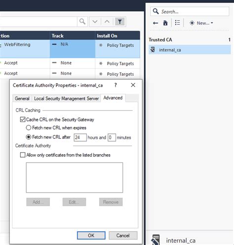 Solved Central Management And Certificate Based Vpns Check Point