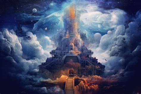 Mesmerizing And Ethereal Scene That Defies Imagination Generative Ai Stock Illustration