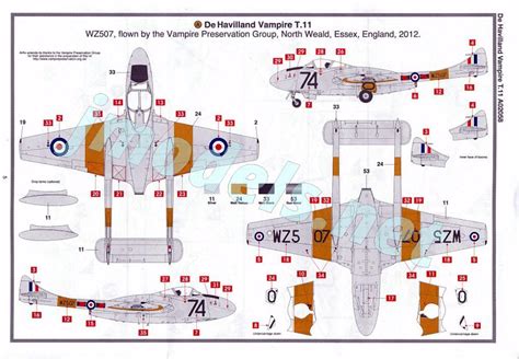 De Havilland Vampire T 11 Airfix 1 72 Jmodels Net De Havilland Vampire T 11 Airfix 1 72 Jmodels Net