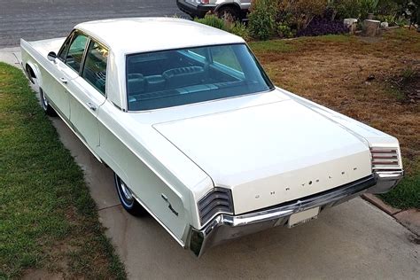 1967 Chrysler Newport 383 V8 White 4 Door For Sale