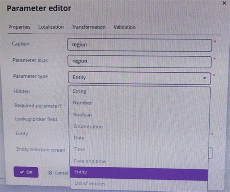 Report Filter Parameterlist As Comboboxdrop Down Support Jmix