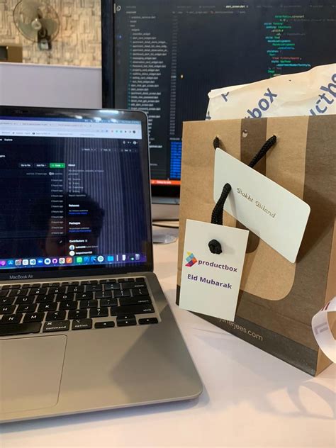 Muhammad Bakht Biland On Linkedin Received A Wonderful Eid T From Productbox 🎉 Thank You