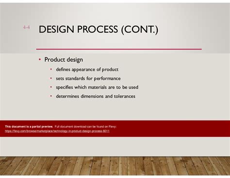 Technology In Product Design Process PPT Slide Deck