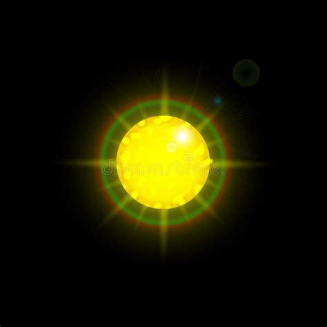 Abstract Sun Background For Design Stock Vector Illustration Of Beautiful Glow