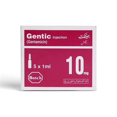 Gentic 10mg Injection 1 Ml Uses Benefits Side Effects