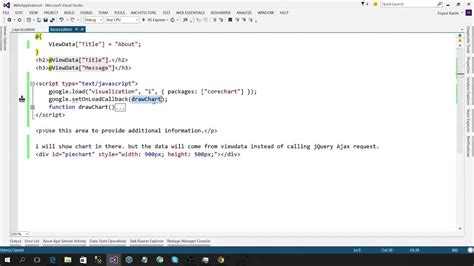 ASP NET MVC Google Chart Using ViewData 3 YouTube