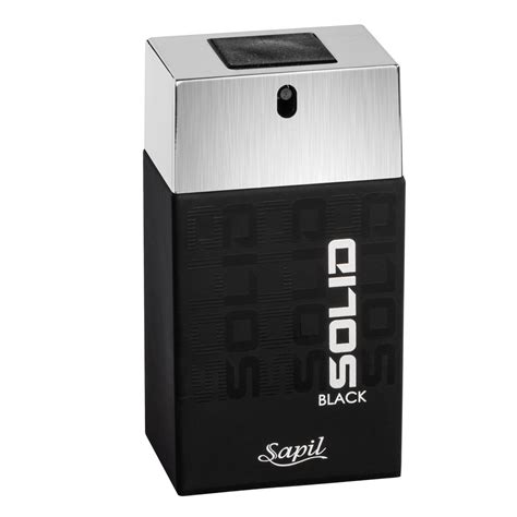 Sapil Solid Black Perfume Edt For Men 100ml Eshaistic Pk