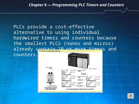 ppt powerpoint ® presentation chapter 6 programming plc timers and