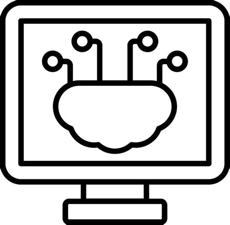 Artificial Intelligence Line Icon 53769496 Vector Art At Vecteezy