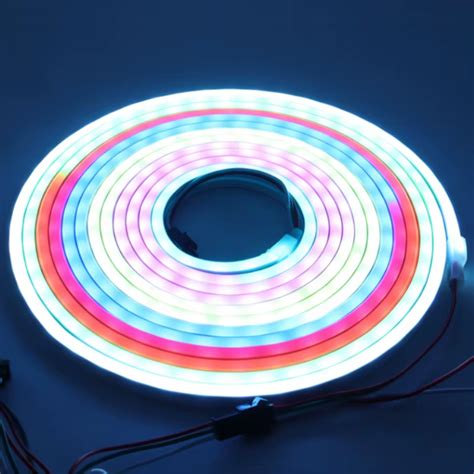 Neopixel Neon Rgb Led Strip Ws2811 12v Ip67 5 Meter Neopixel Neon Rgb Led Strip Ws2811 12v Ip67 5 Meter