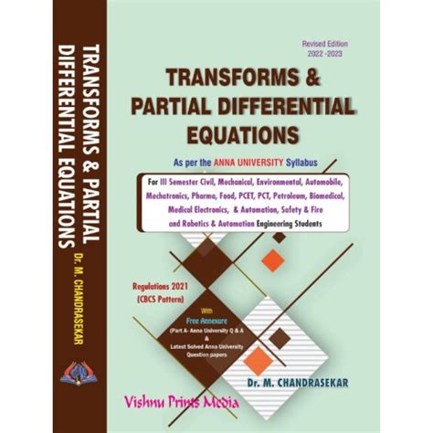 Transforms And Partial Differential Equations