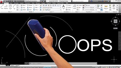 the power of oops autocad oops command youtube