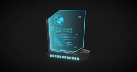 Screen Sci Fi Dropdown 3d Props Unity Asset Store