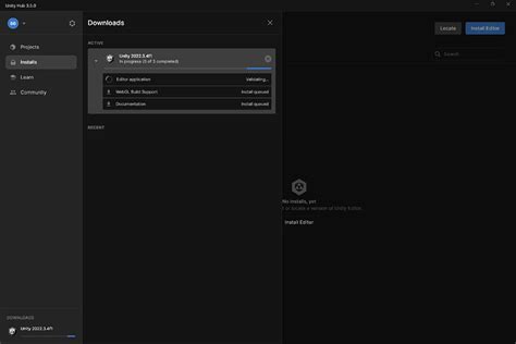 Stuck On Validation Unity Engine Unity Discussions