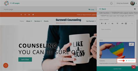 Adding A New Slide To A Slideshow Section Brighter Vision