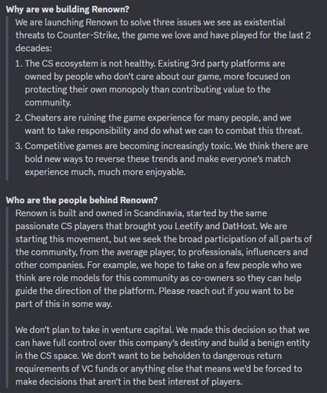 Renown Leetify Might Actually Take Over Faceit R Faceitcom