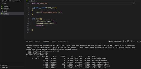 cuda error no kernel profiled profiling linux targets nvidia