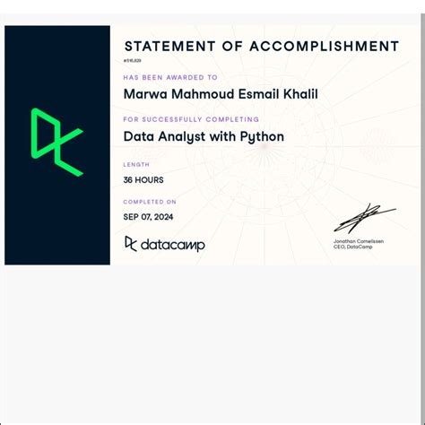marwa mahmoud on linkedin data analysis python analyst