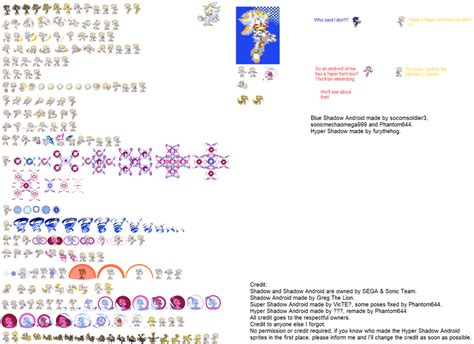 Hyper Yellow Shadow Android Sprites Sheet By Darkseth644 On Deviantart Hyper Yellow Shadow Android Sprites Sheet By Darkseth644 On Deviantart