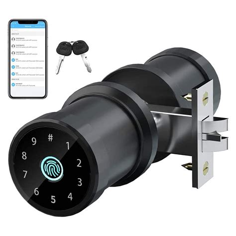 Buy Smart Door Lock Smart Keyless Fingperprint Lock Tuya Bluetooth Touchscreen Digital Door Lock