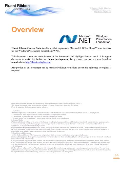Fluent Ribbon Control Suite Walkthrough Pdf Desktop Publishing