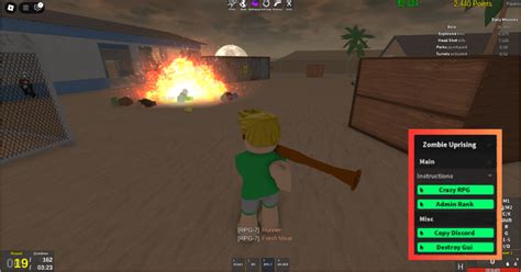 Zombie Uprising Script Roblox Database
