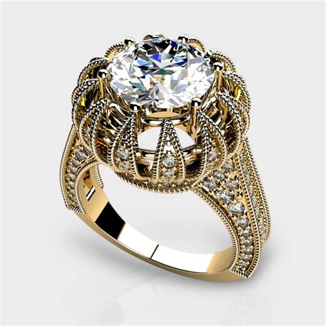 Majesty 14k Gold 294 Carat Lab Grown Diamond Ring