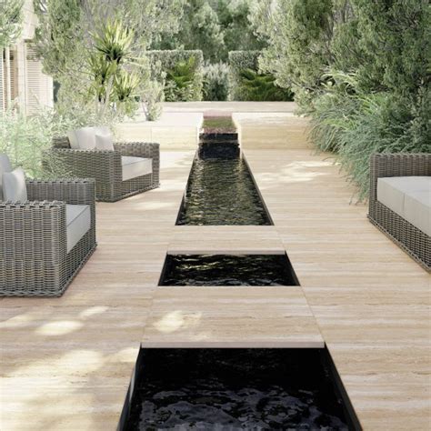 Dalle Travertin Sur Plot Travertino 60x60