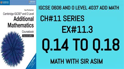 additional math igcse 0606 and o levels 4037 ch 11 series ex 11 3 q