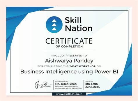 Aishwarya Pandey On Linkedin Powerbi Dataanalytics Skillnation Interactivedashboards Chatgpt…