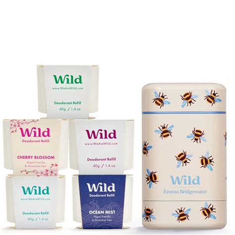 Wild The Full Monty Aluminum Free Deodorant Starter Kit