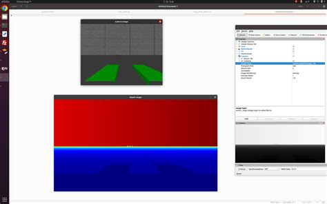 Python Displaying Gazebo Realsense Image Using Ros Depth Image Looks