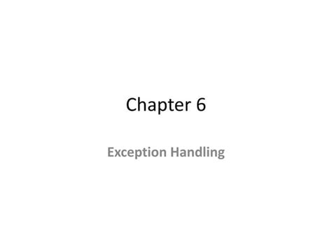 java chapter 6 ppt