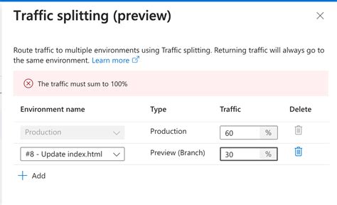 Azure Static Web Apps で運用環境のリクエストの一部をプレビュー環境に送信出来るようになったので試してみた Developersio