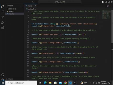 Savera Yaseen On Linkedin Use Of Array To Sort And Reverse Data Step By Step Learning