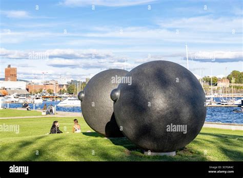 Oslo Norway Astrup Fearnley Museum Of Modern Art Eyes Sculpture By