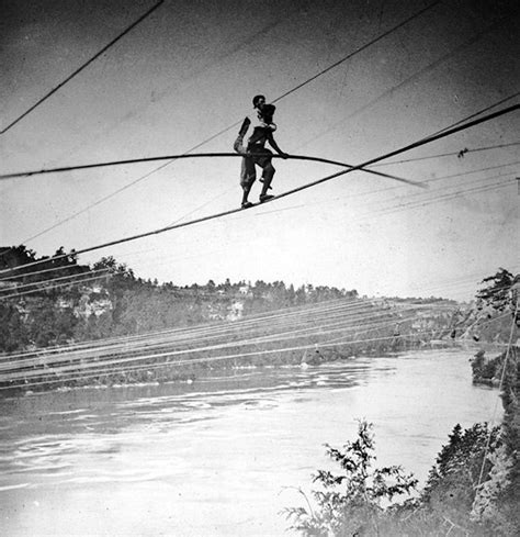 Blondin’s first tightrope-walk across Niagara Falls | History Today