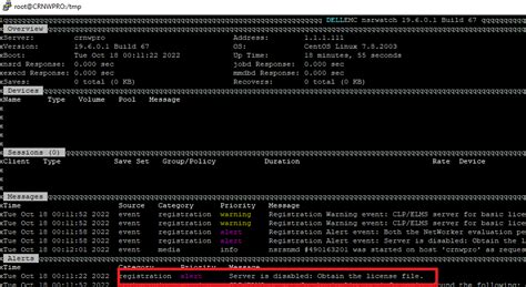 Powerprotect Cyber Recovery Failed On Networker Task Name 20 Create