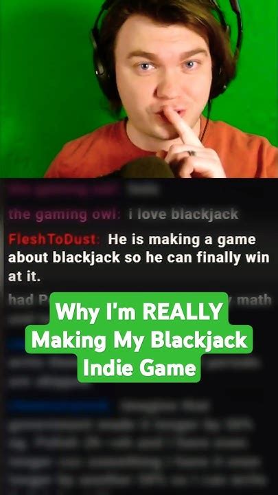 Why Im Really Making My Blackjack Indie Game Indiedev Indiegame