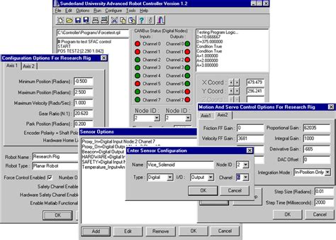 Controller Software Sample Screenshots Download Scientific Diagram