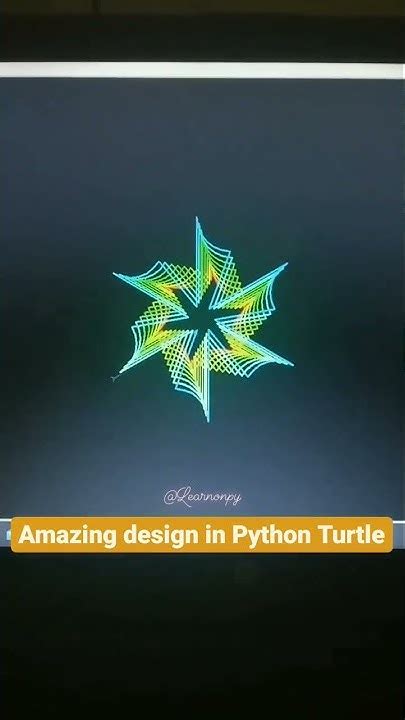 Python Turtle Graphics - 32 | Coding Video | Amazing Python Turtle Design | - YouTube