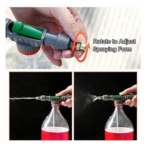 Спрей глава за бутилки полипропиленжелязо сив Emagbg