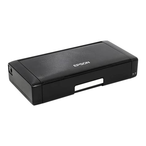 epson workforce wf 100w user manual pdf download manualslib